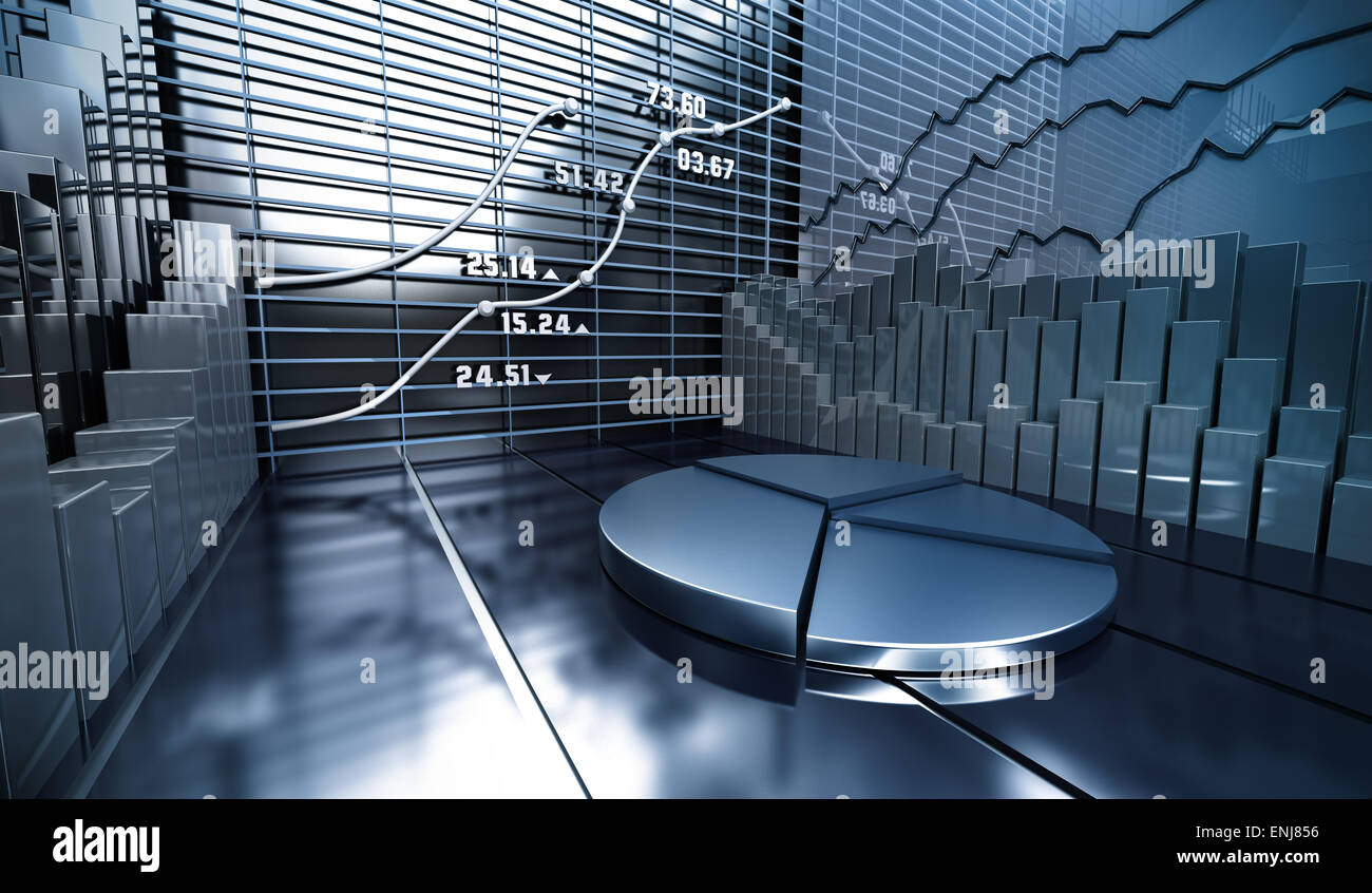 Stock market abstract background Stock Photo - Alamy