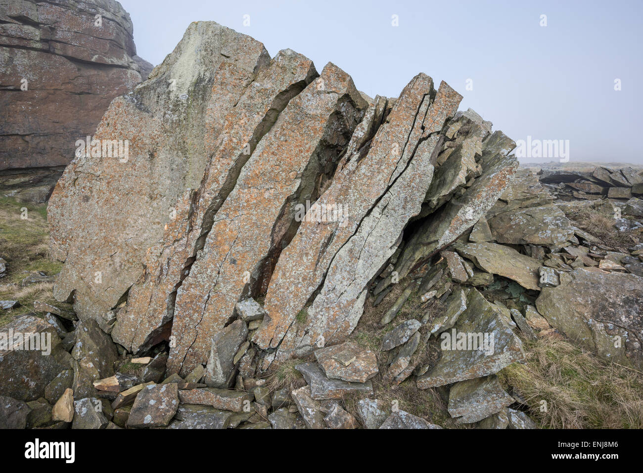 Cracken edge chinley quarry hi-res stock photography and images - Alamy