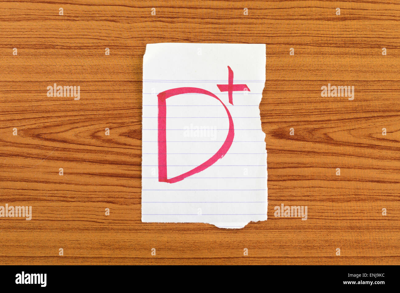 grade d plus on wood wall background Stock Photo - Alamy