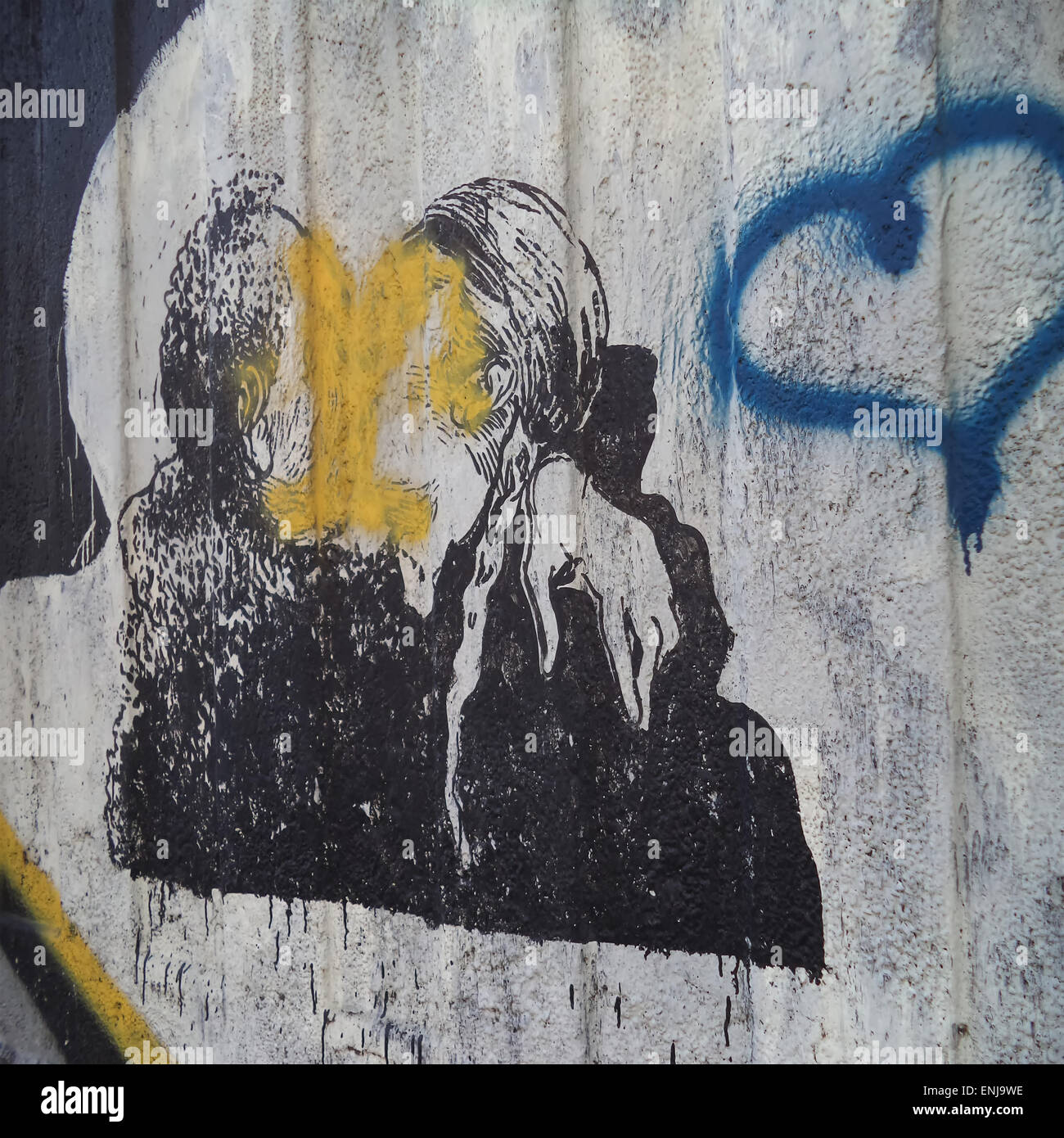 Graffiti on the wall Stock Photo - Alamy