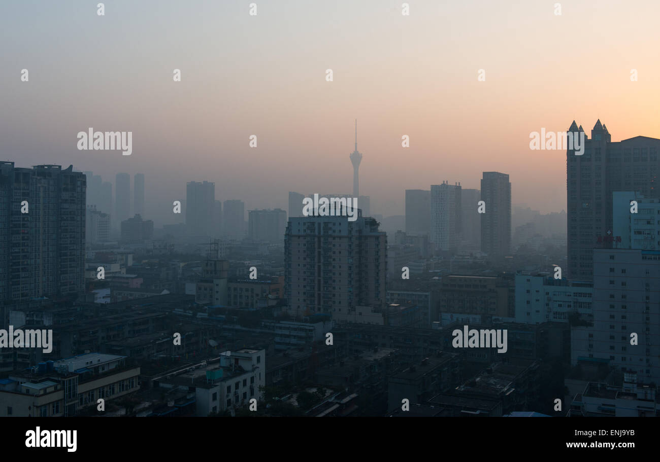 Chengdu skyline hi-res stock photography and images - Alamy