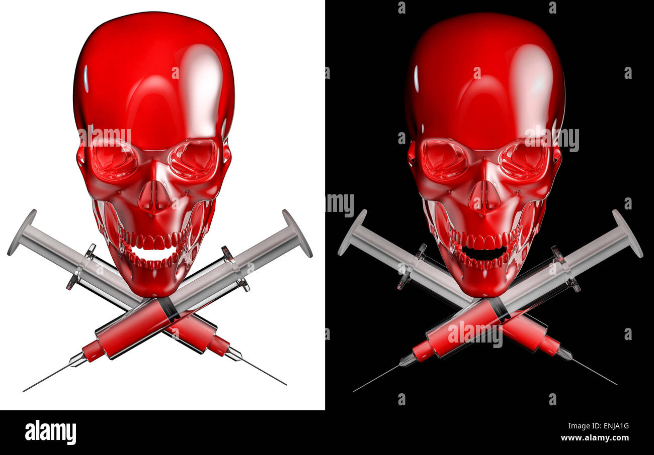 Drug skull hi-res stock photography and images - Alamy