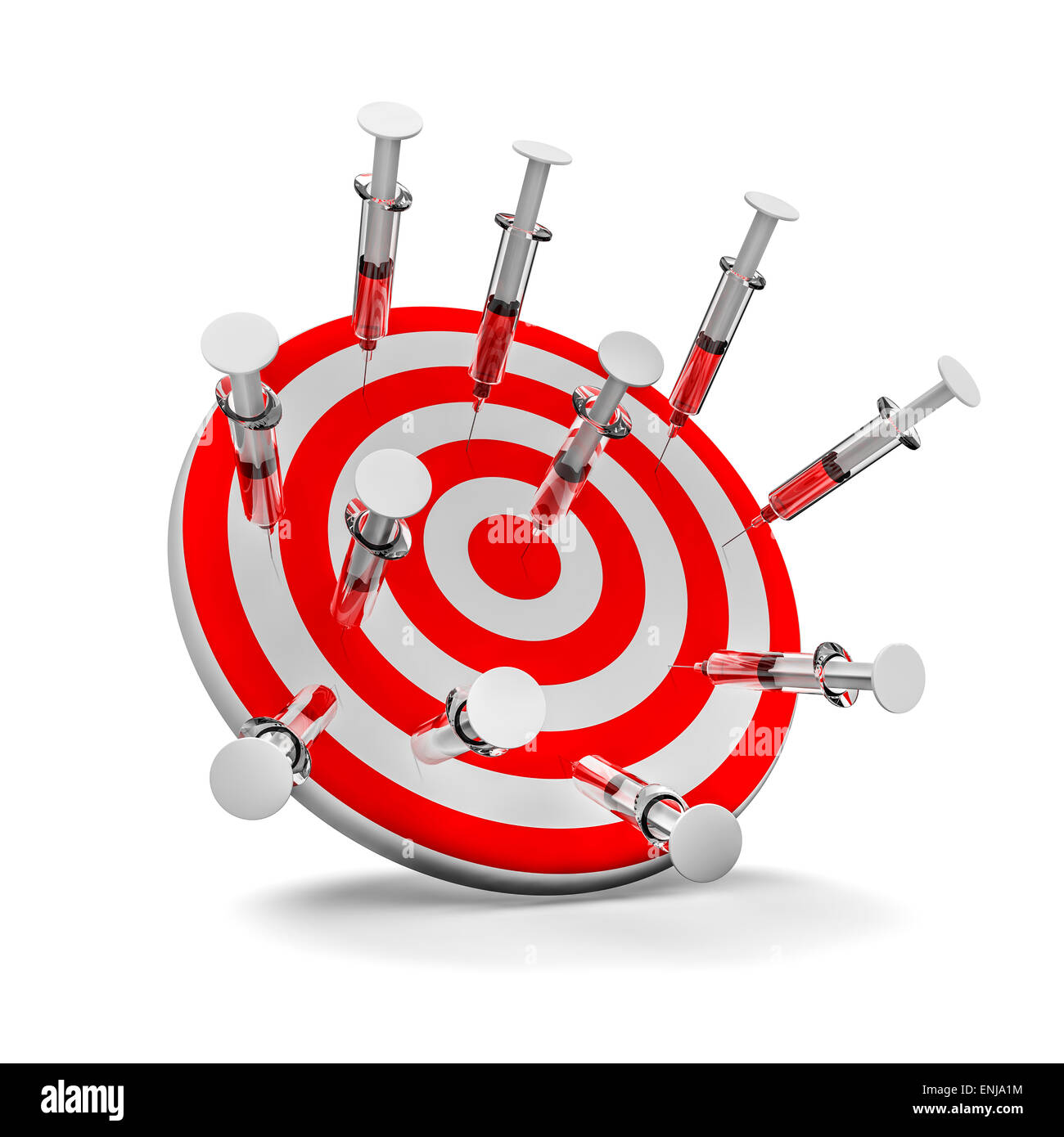 Target treatment Cut Out Stock Images & Pictures - Alamy