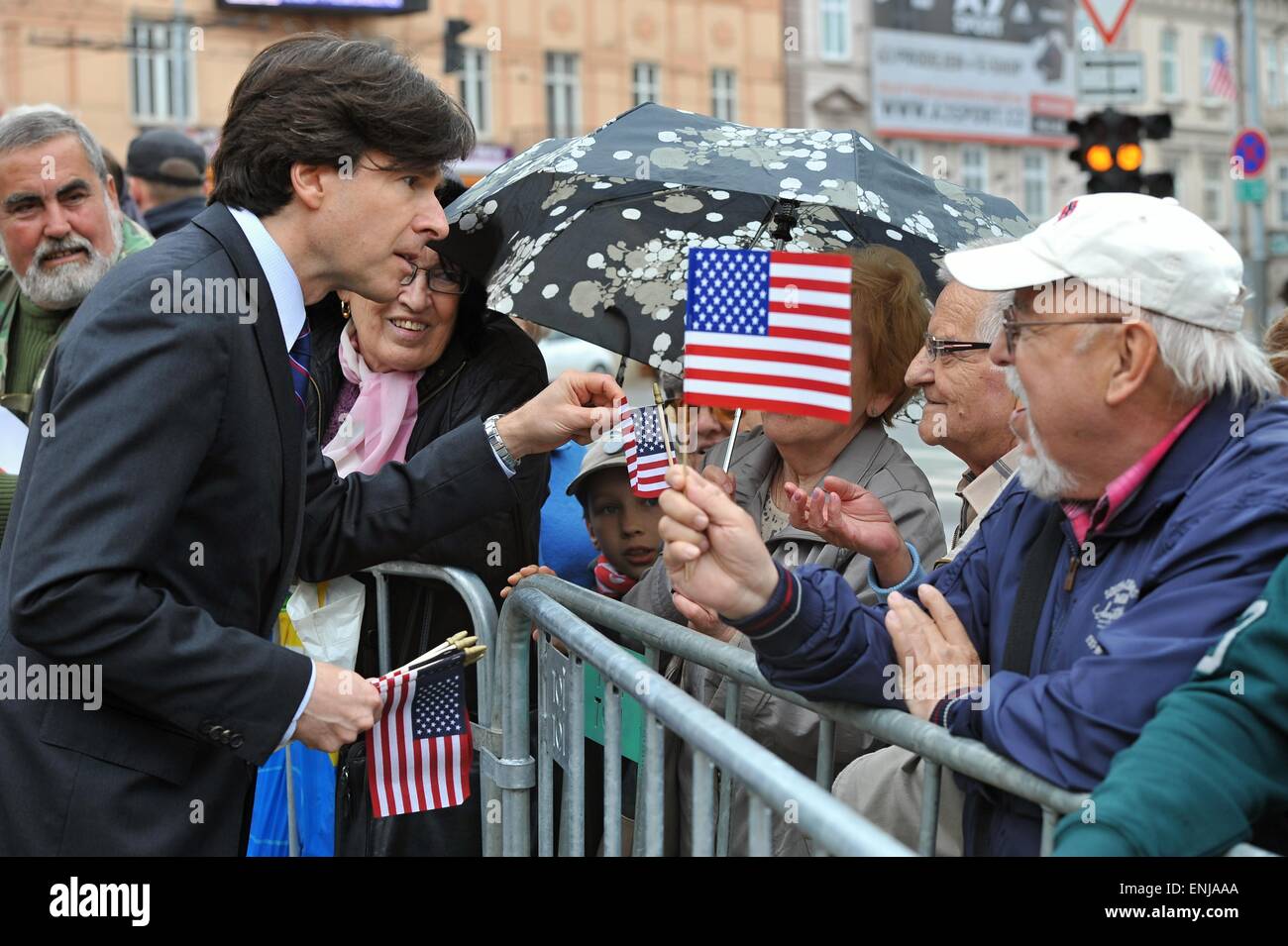 Several thousand people, including Czech Prime Minister Bohuslav ...