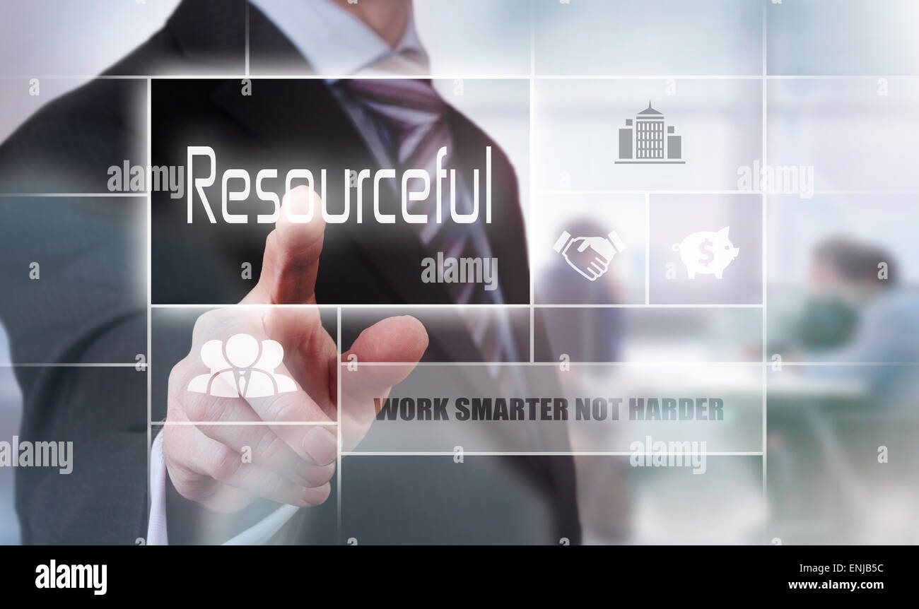 Work resourceful hi-res stock photography and images - Alamy