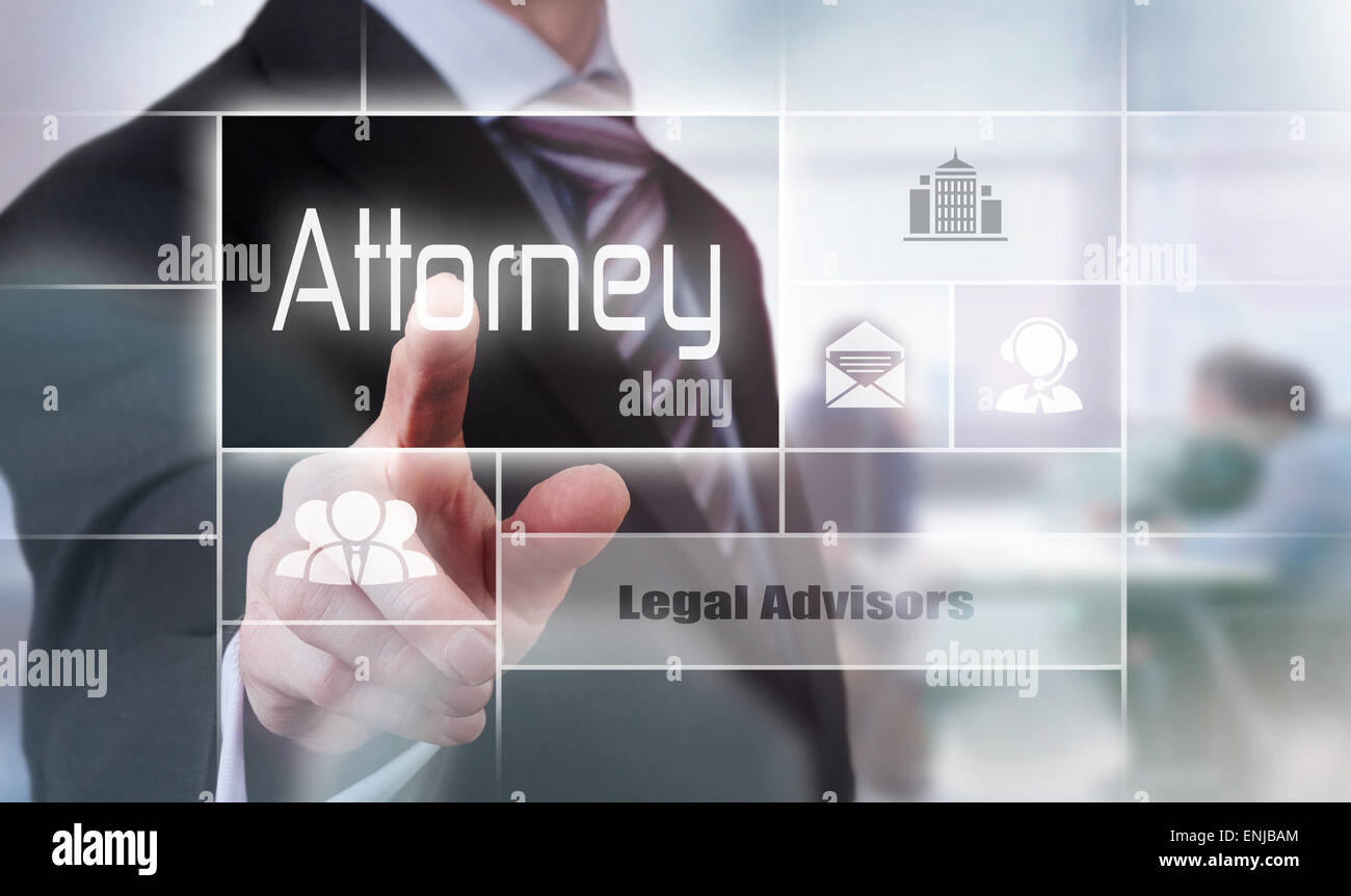 Attorney button hi-res stock photography and images - Alamy