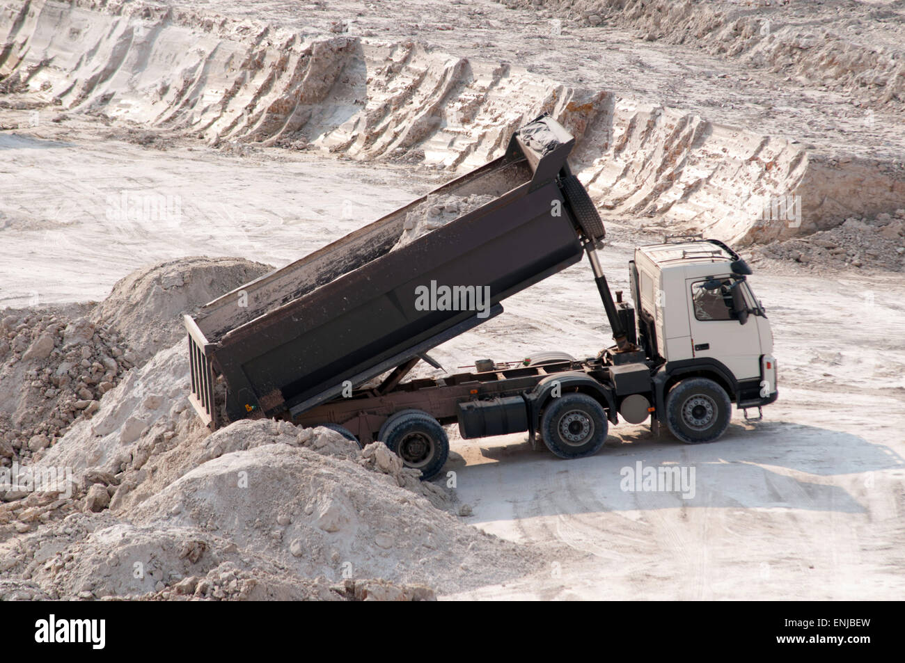 truck transporting building material Stock Photo - Alamy