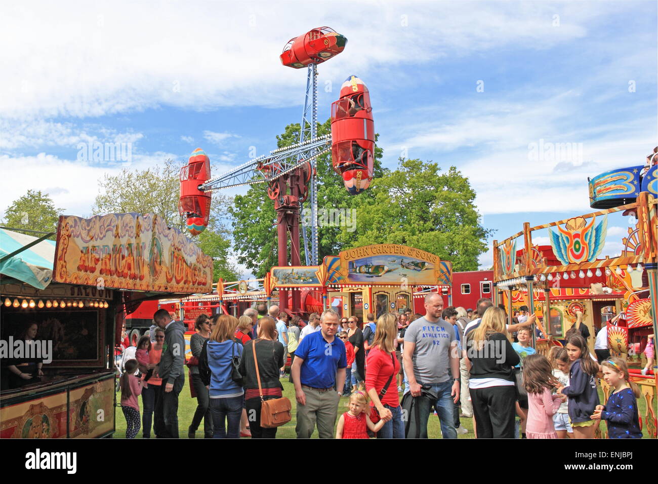 Victory Dive Bomber ride, Carter's Steam Fair. Hersham Green, Surrey ...