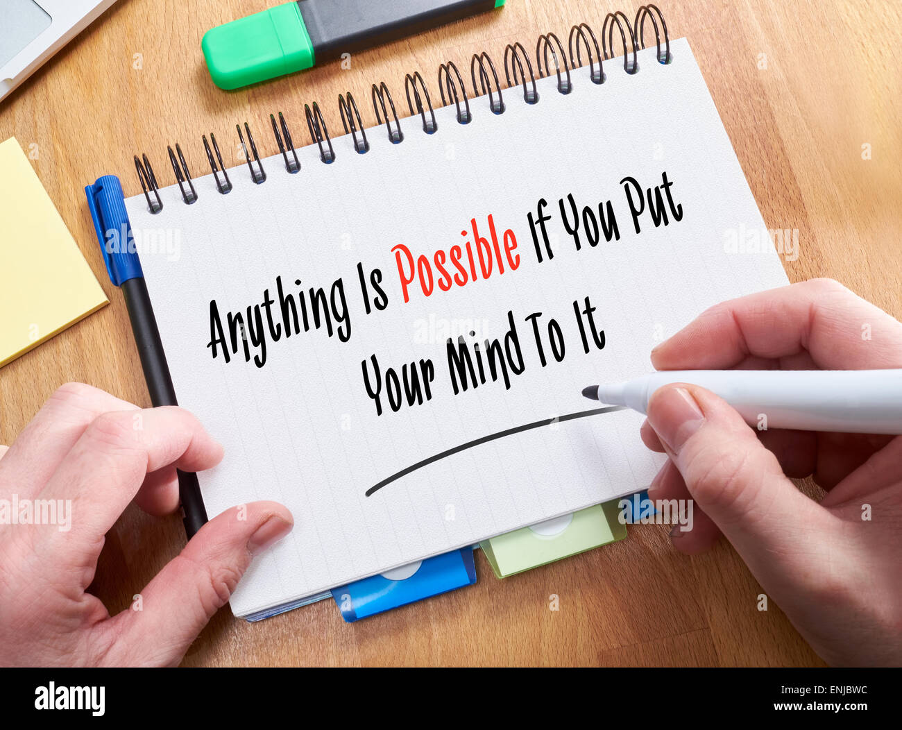 Everything is possible hi-res stock photography and images - Alamy