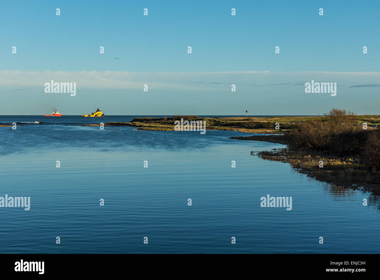 River Don estuary, Aberdeen, Scotland Stock Photo - Alamy