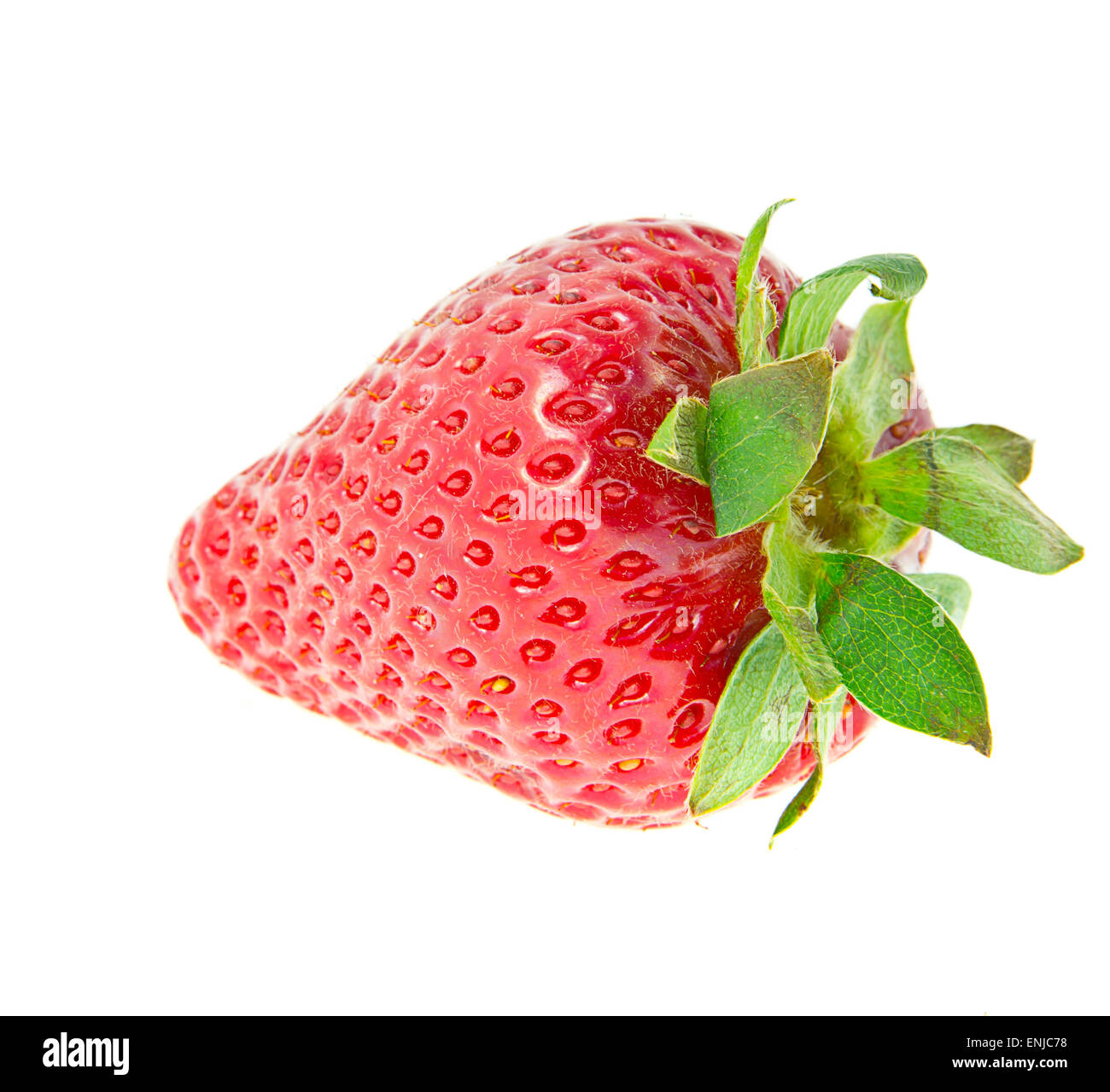 Sweet Fresh Strawberry Isolated Stock Photo - Alamy