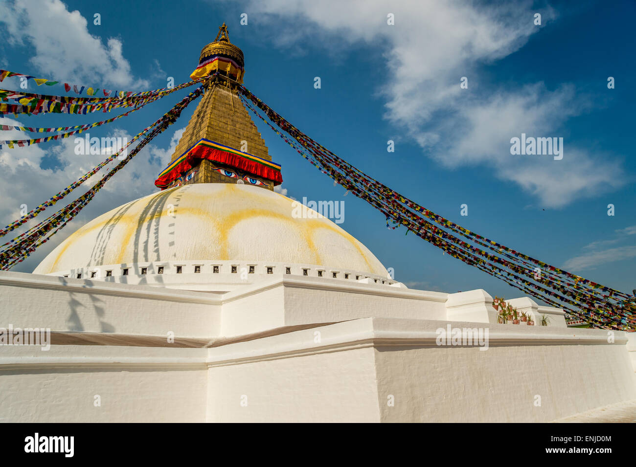 Boudhanath stupa symbol kathmandu nepal hi-res stock photography and ...