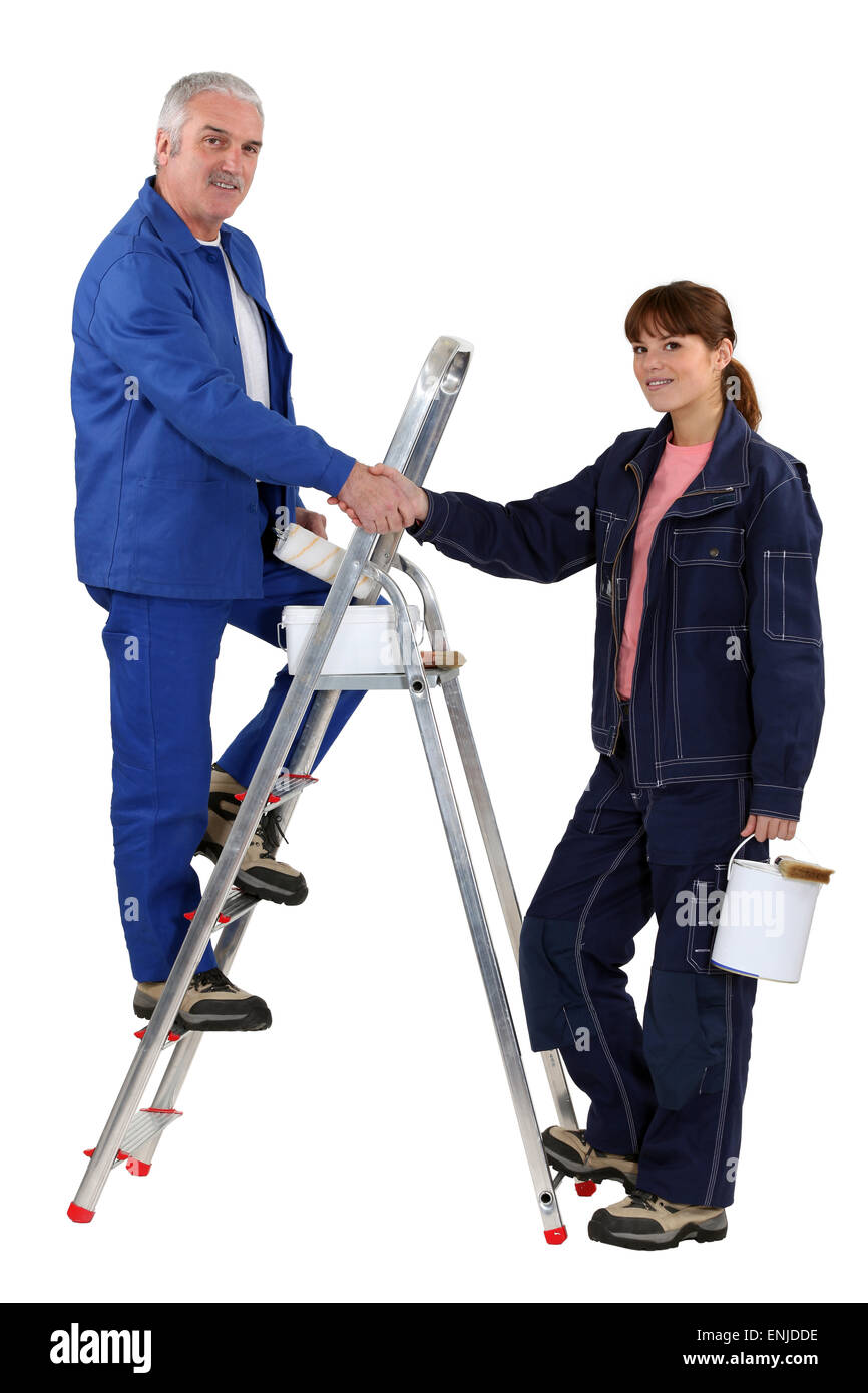 Daily team Cut Out Stock Images & Pictures - Alamy