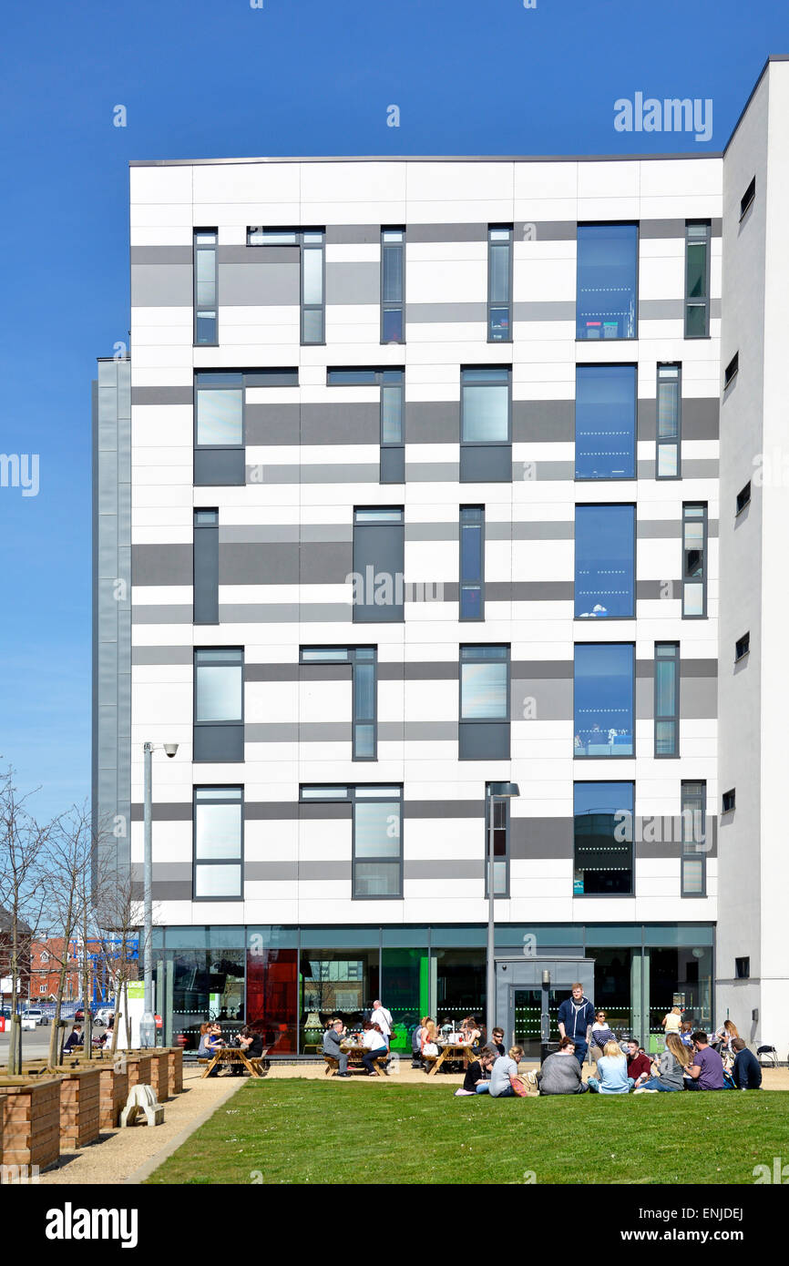 Suffolk university buildings hi-res stock photography and images - Alamy