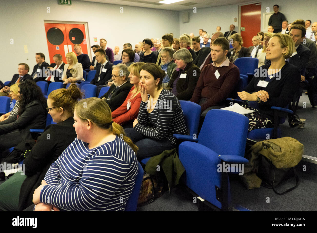 2015 Election Hustings at Inverness College Stock Photo - Alamy