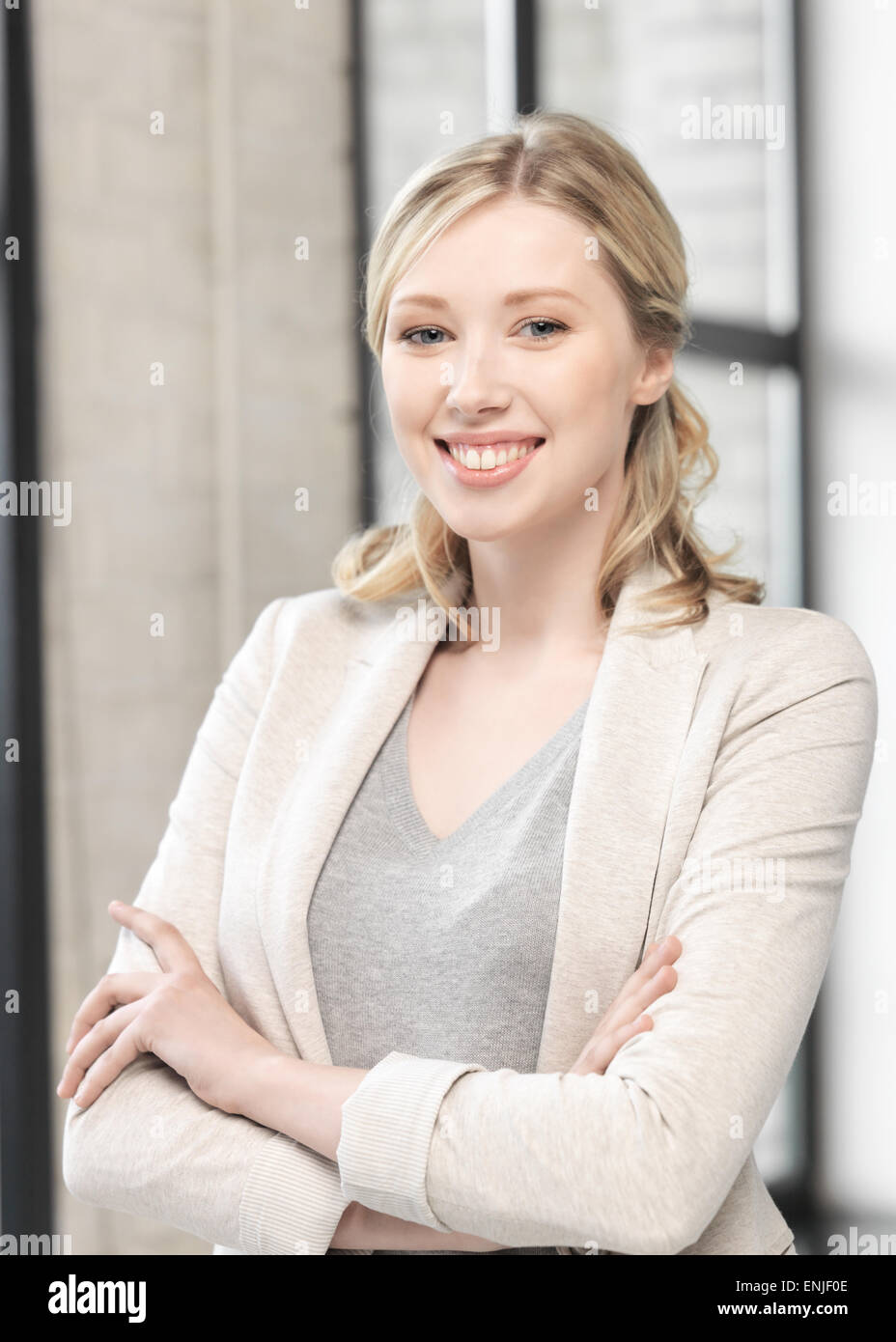 happy and smiling woman Stock Photo - Alamy