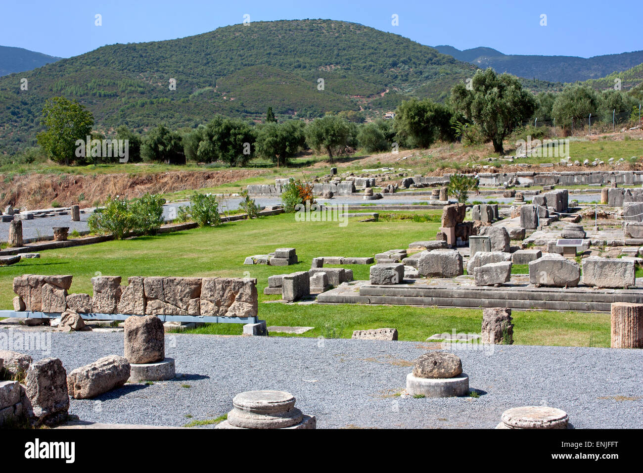 The Asclepeion in Ancient Messene (Messini), The Pelponnese, Greece ...
