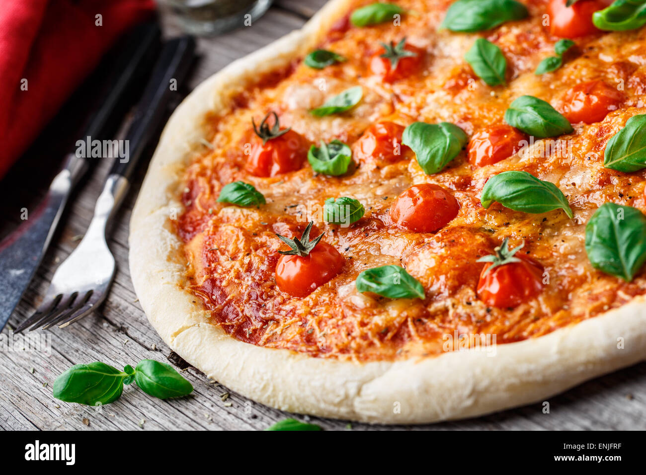 Gourmet margherita hi-res stock photography and images - Alamy