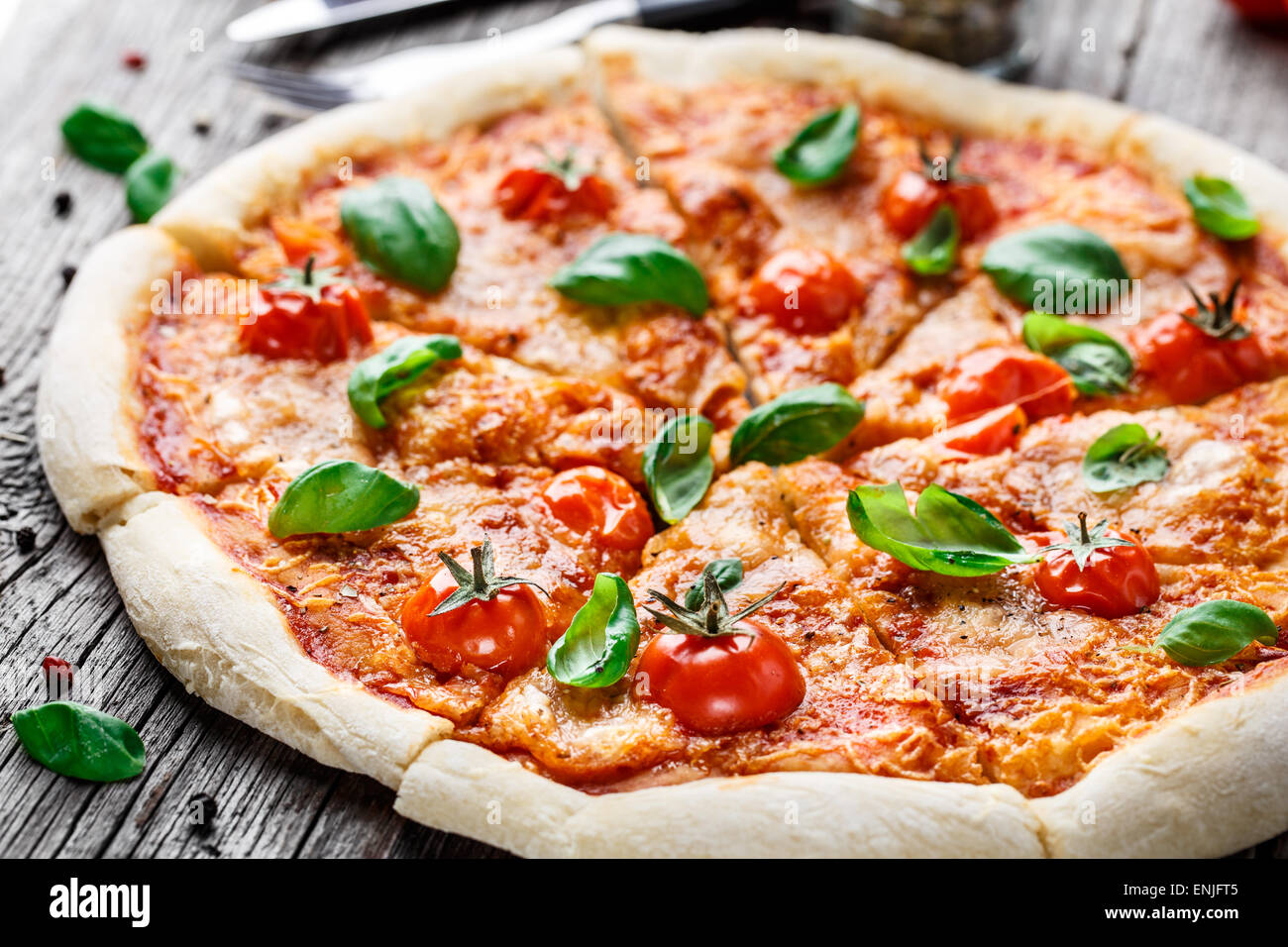 Gourmet margherita hi-res stock photography and images - Alamy