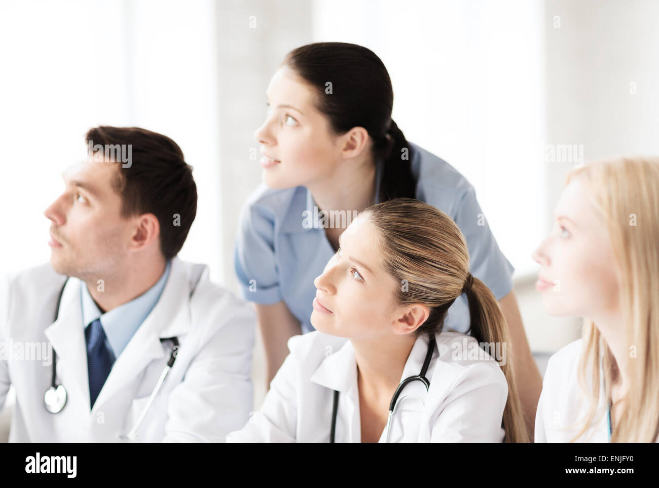 young team or group of doctors Stock Photo - Alamy