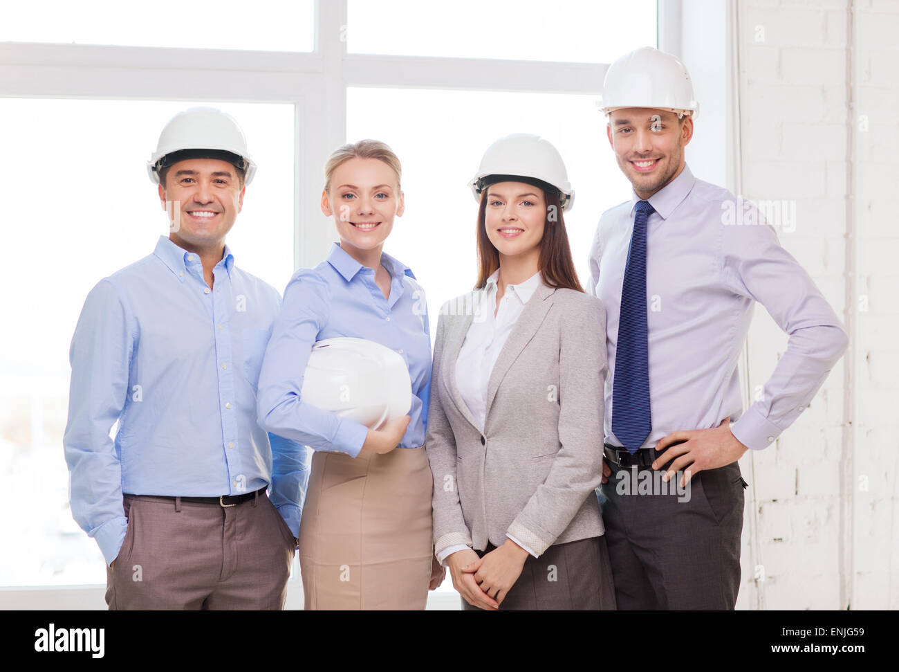 Engineering architecture happy team hi-res stock photography and images ...
