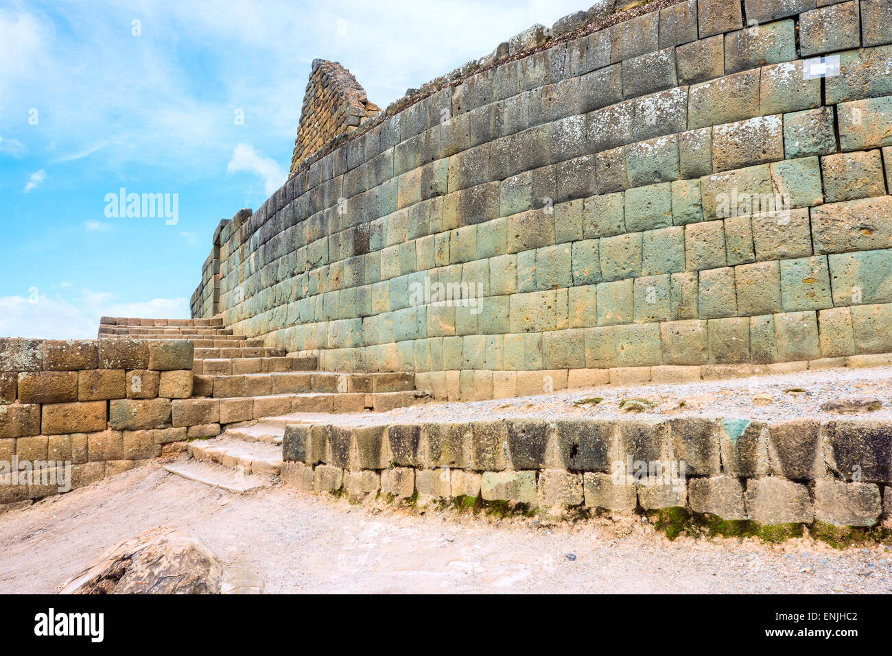 Ingapirca, Inca wall and town, largest known Inca ruins in Ecuador ...