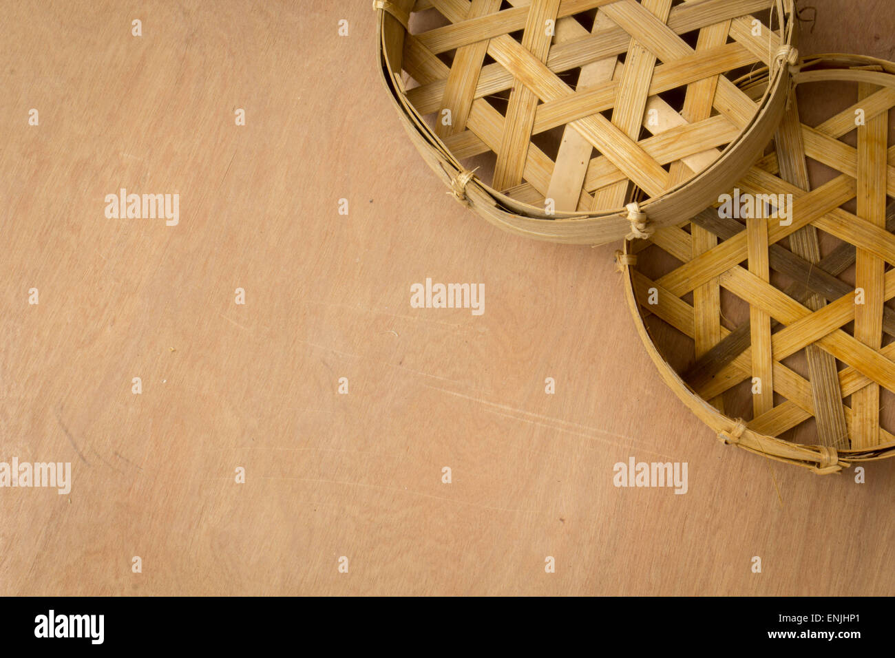 Wicker bamboo baskets hi-res stock photography and images - Alamy