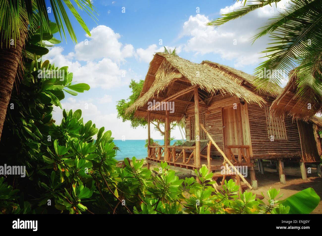 Bamboo pavilion hut hi-res stock photography and images - Alamy