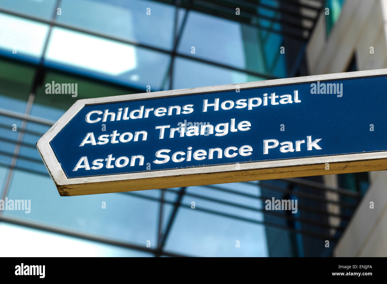 Children's Hospital Birmingham sign Stock Photo - Alamy
