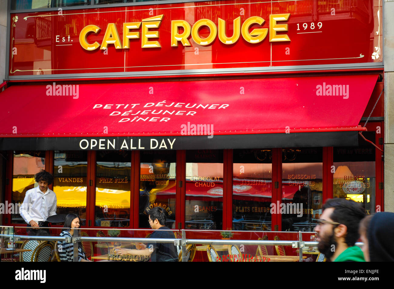 Cafe Rouge Birmingham Stock Photo - Alamy