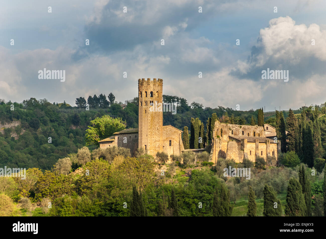 Castle home in Umbria, Italy Stock Photo - Alamy