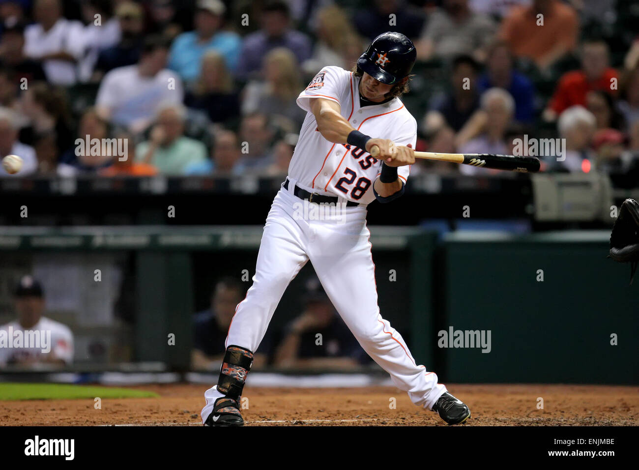 Houston, TX, USA. 06th May, 2015. Houston Astros left fielder Colby ...