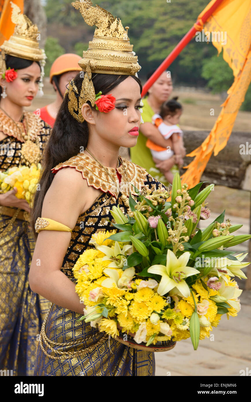 Khmer Flower Sculpture