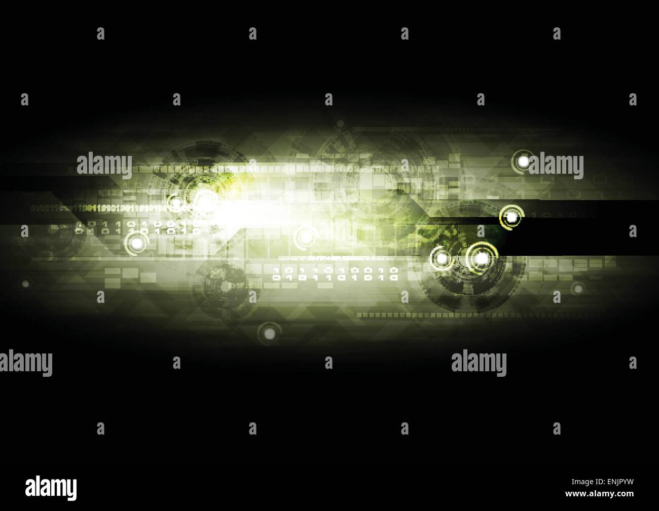 Dark green technology background. Vector design Stock Vector Image ...