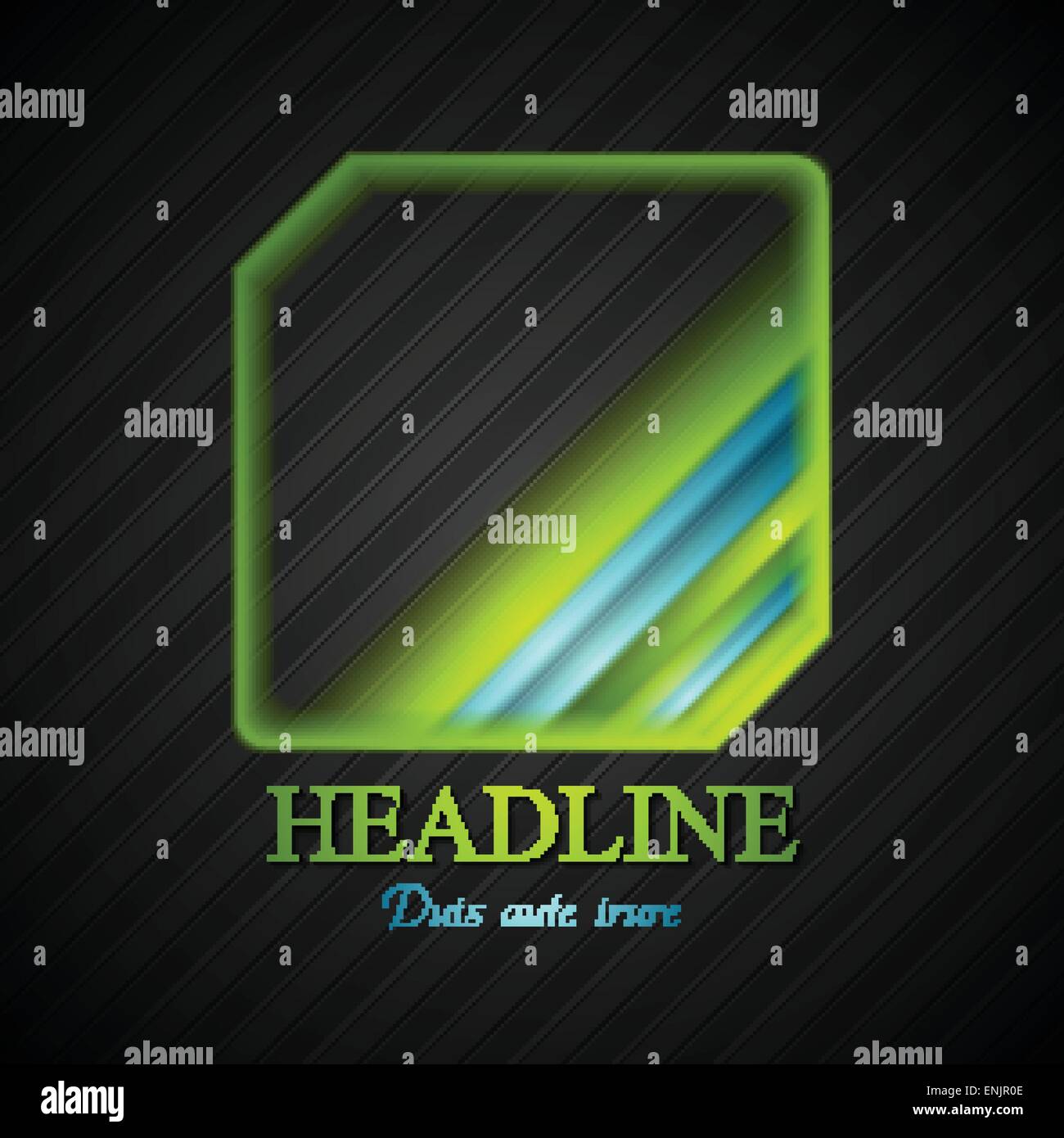 Abstract bright logo design. Vector background Stock Vector Image & Art ...