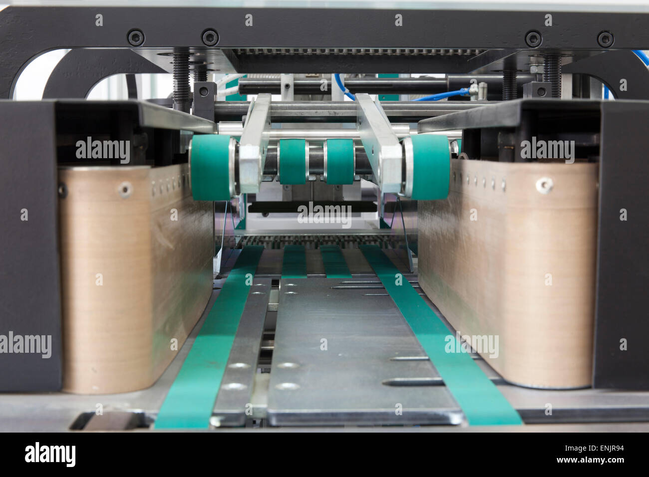 Detail packaging machine rolls hi-res stock photography and images - Alamy