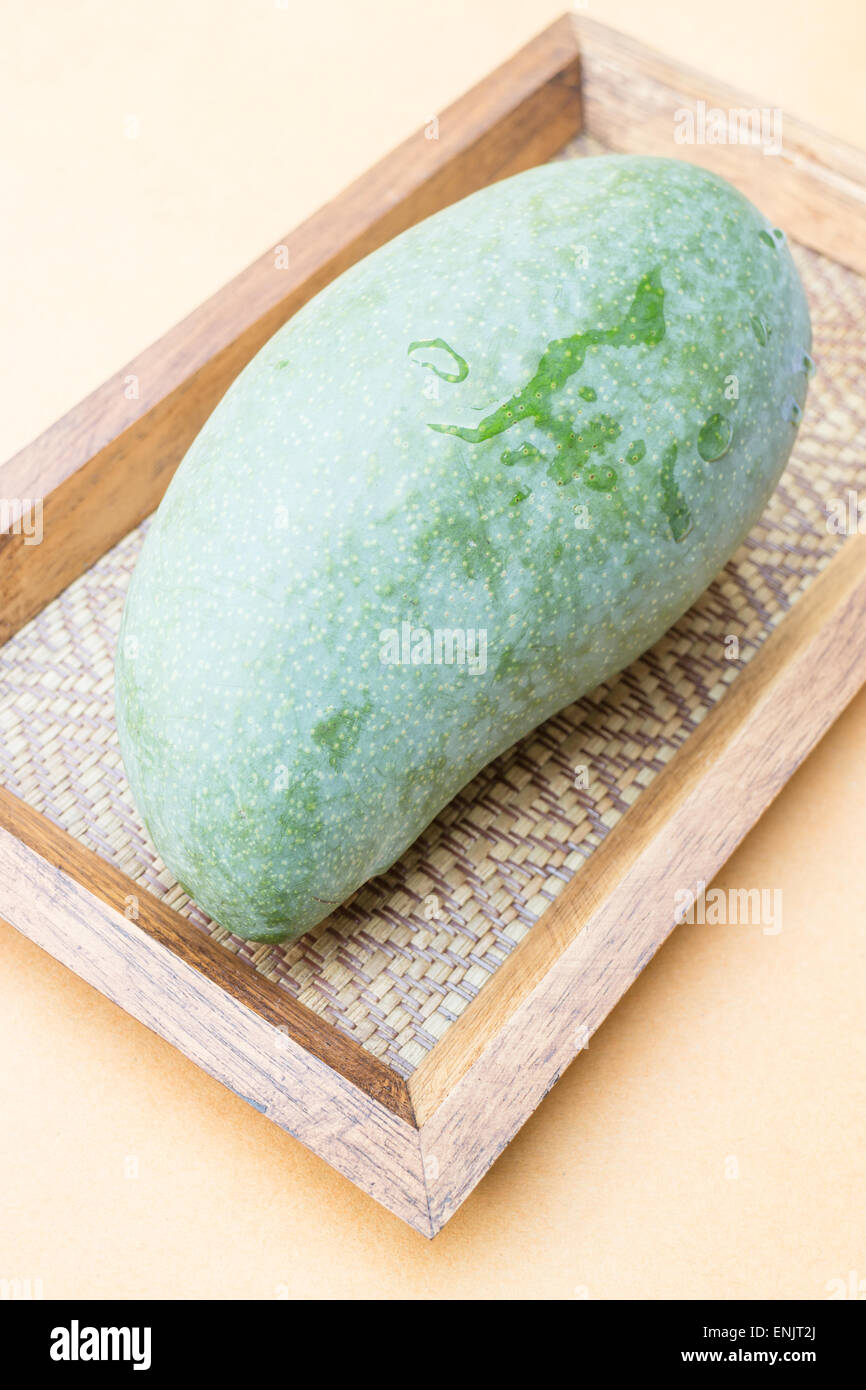 Fresh raw green sweet mango, stock photo Stock Photo - Alamy
