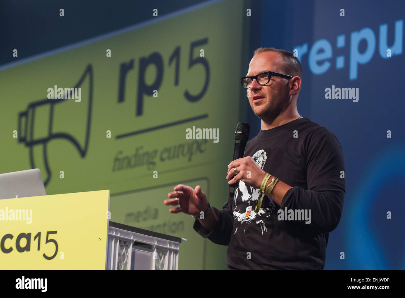 Canadian-British science fiction author and blogger Cory Doctorow ...