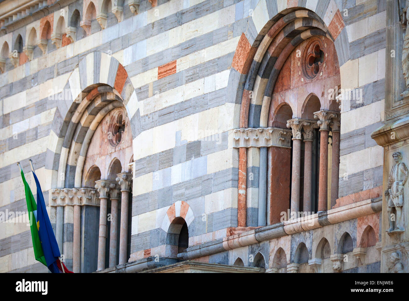 Medieval Como Cathedral on Lake Como in Lombardy, Italy Stock Photo - Alamy