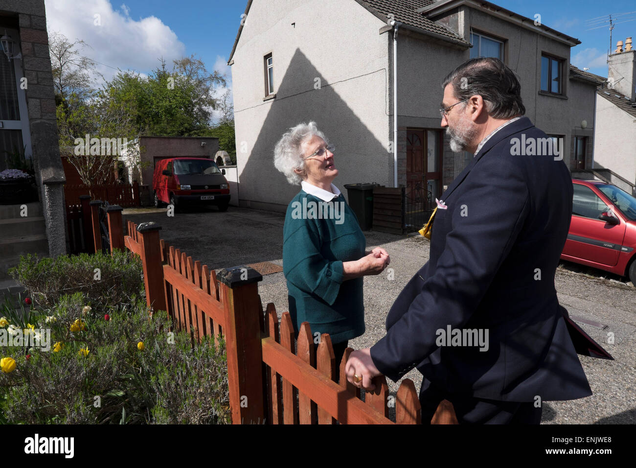 Viscount John Thurso on the 2015 campaign trail in Tain, Ross and ...