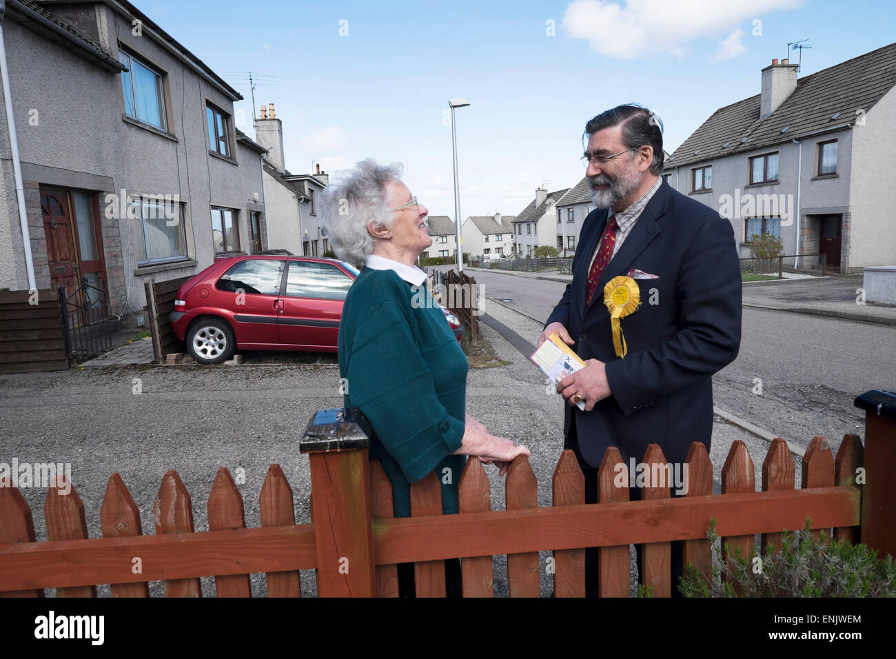 Viscount John Thurso on the 2015 campaign trail in Tain, Ross and ...