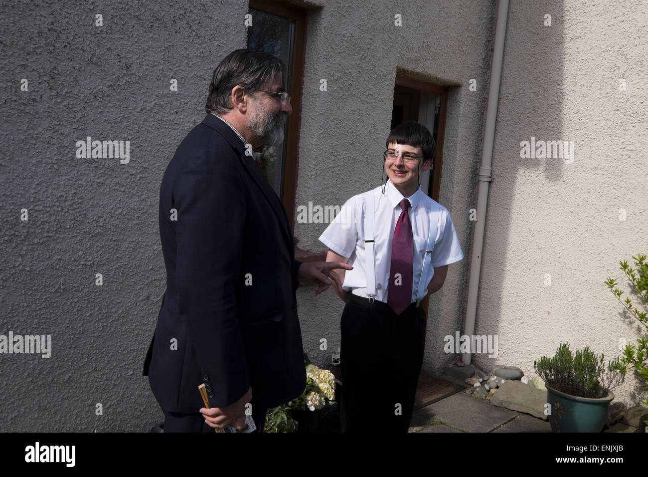 Viscount John Thurso on the 2015 campaign trail in Tain, Ross and ...