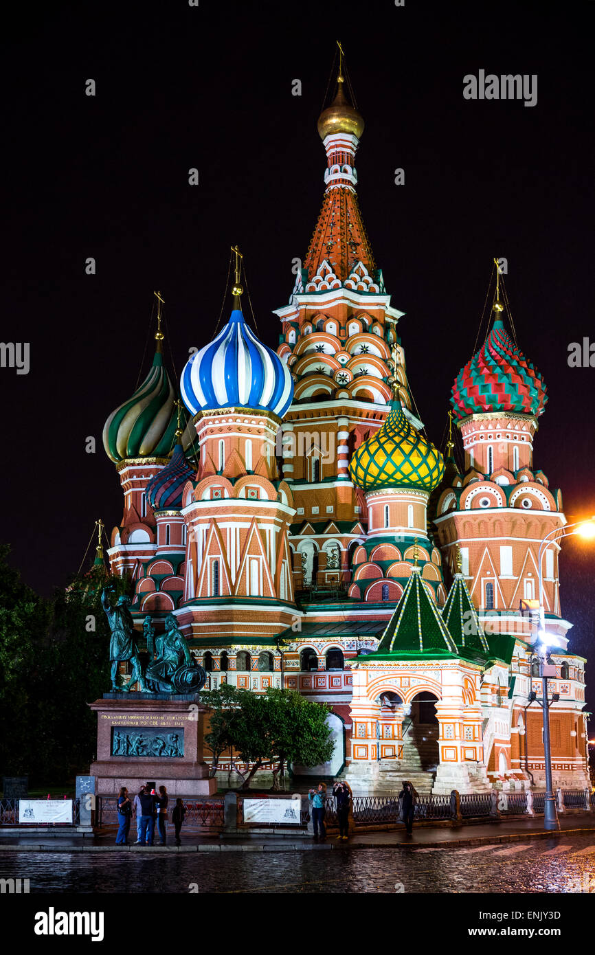 Russia, Moscow, Red Square, the St Basil's Cathedral Stock Photo - Alamy