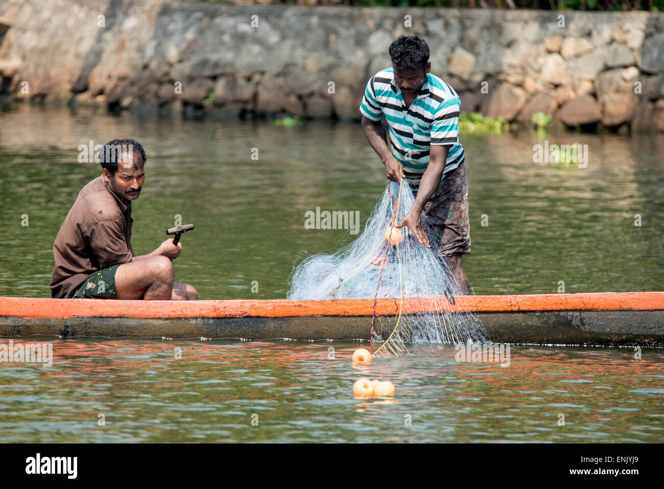 Kerala Fishermen Stock Photos & Kerala Fishermen Stock Images - Alamy