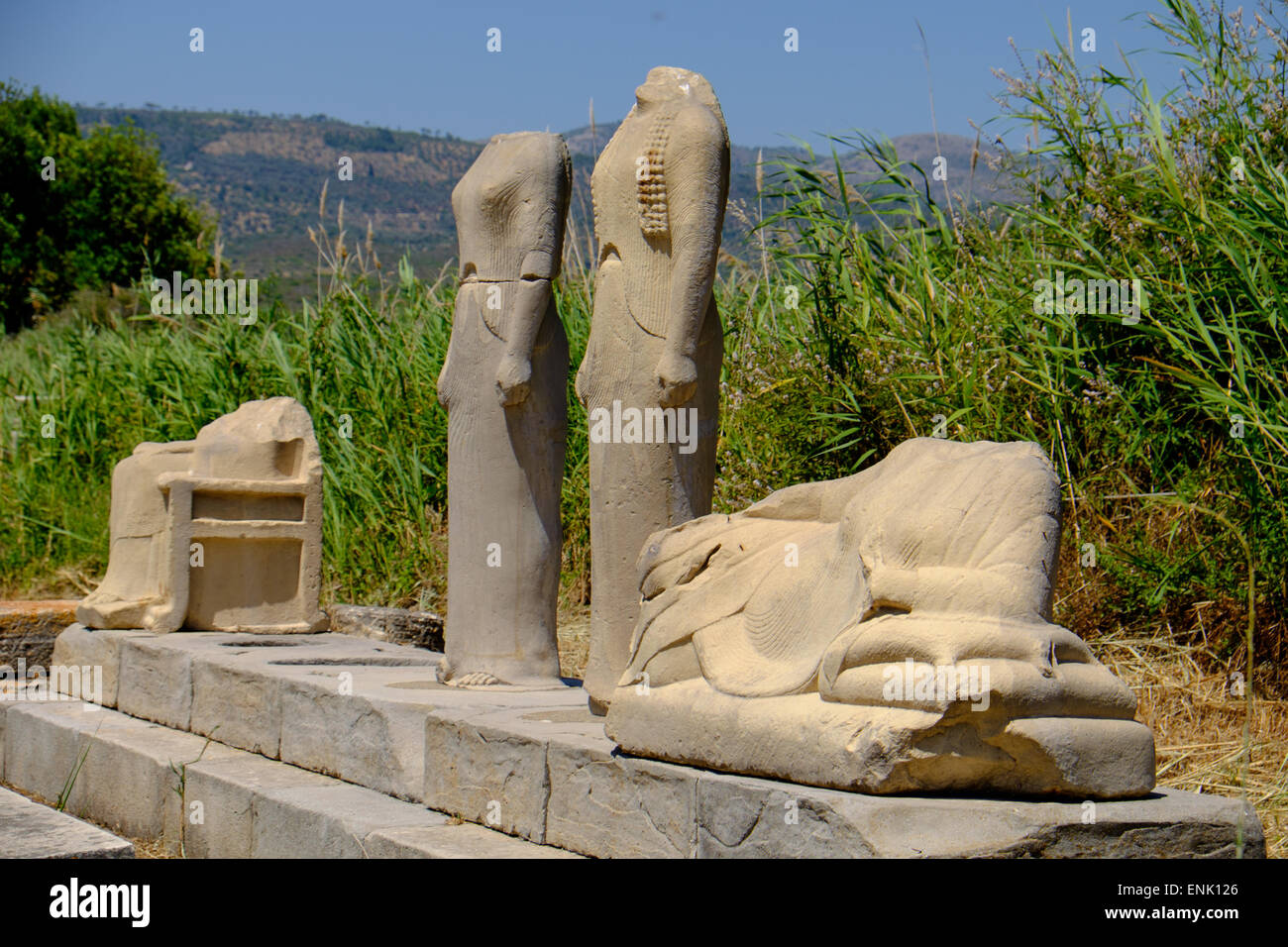 The Geneleos sculptural group, Heraion of Samos, UNESCO World Heritage ...