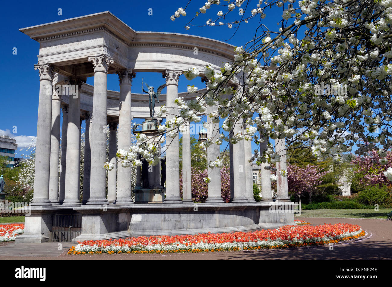 Wales National War Memorial, Alexandra Gardens, Cathay's Park, Cardiff ...