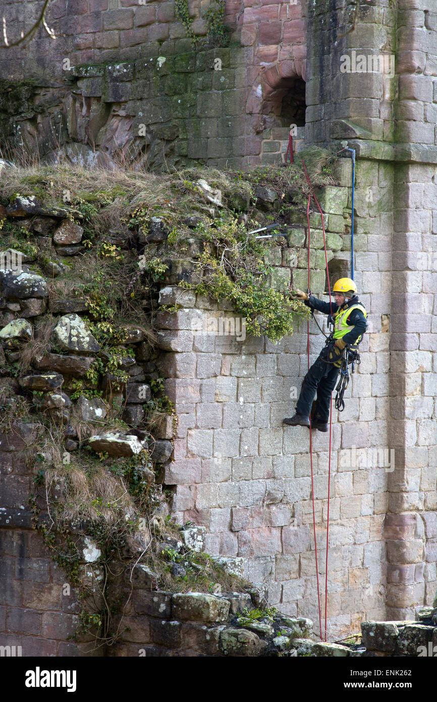 Wall repair stone wall repair hi-res stock photography and images - Alamy
