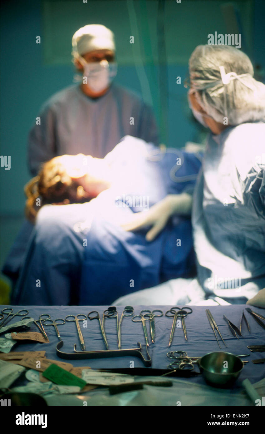 Facial plastic surgery Stock Photo - Alamy