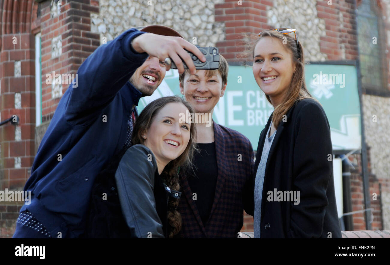 Caroline lucas selfie hi-res stock photography and images - Alamy