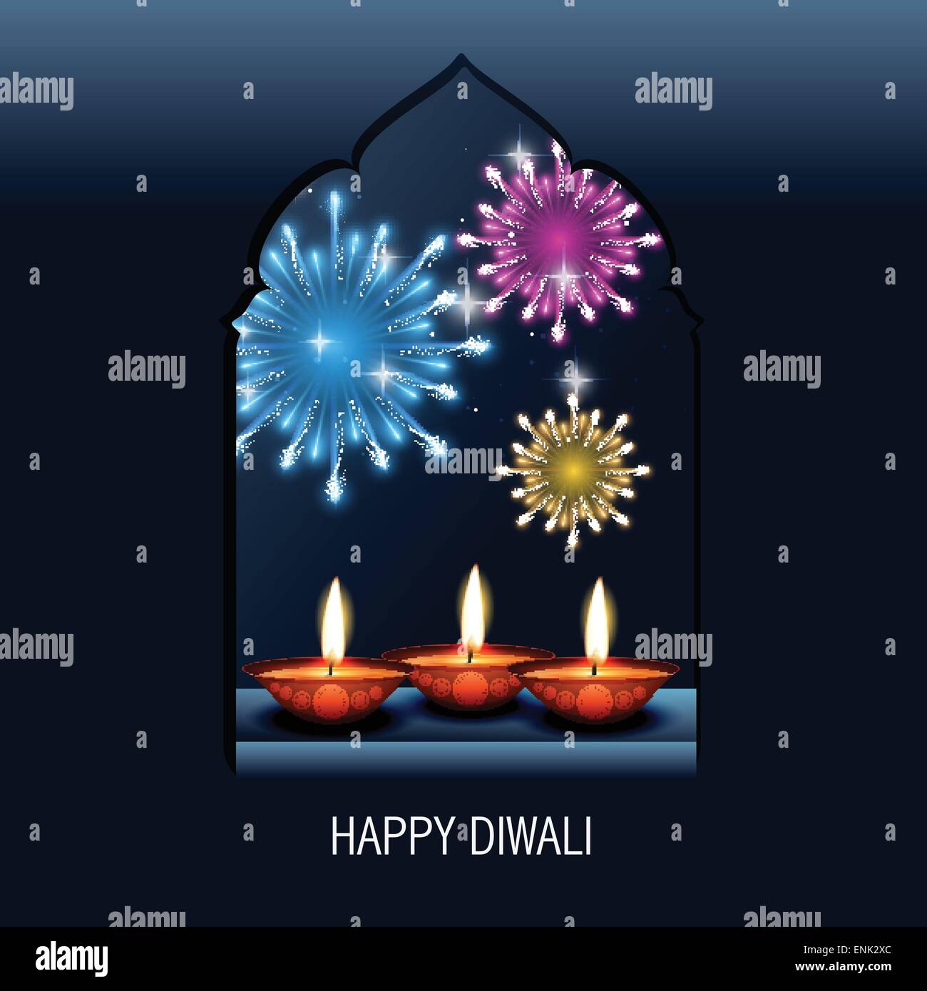 happy diwali vector background design Stock Vector Image & Art - Alamy